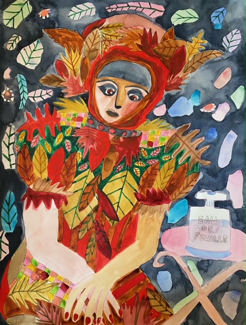 Jackie Bradshaw // That rotten leaf smell - folkartwork