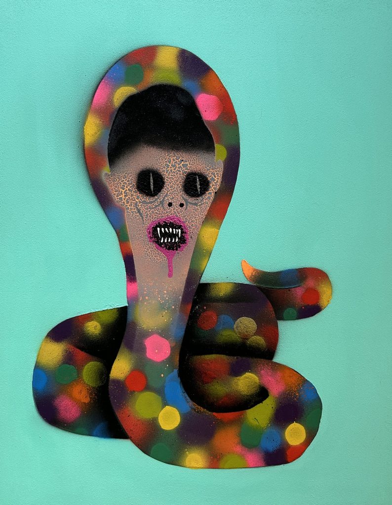 Mike Combs' "King Cobra", Available for Purchase - folkartwork